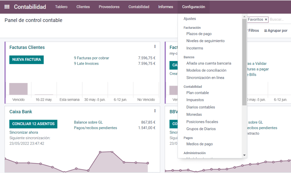Odoo contabilidad: gestión financiera fácil y automatizada. - Octupus